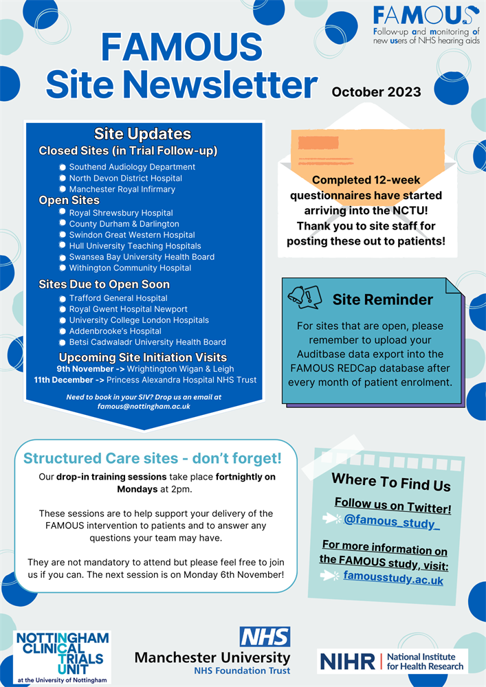 Participating Clinics - The University of Nottingham